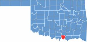 Marshall County Map, Oklahoma - US County Maps