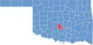 McClain County Map, Oklahoma - US County Maps