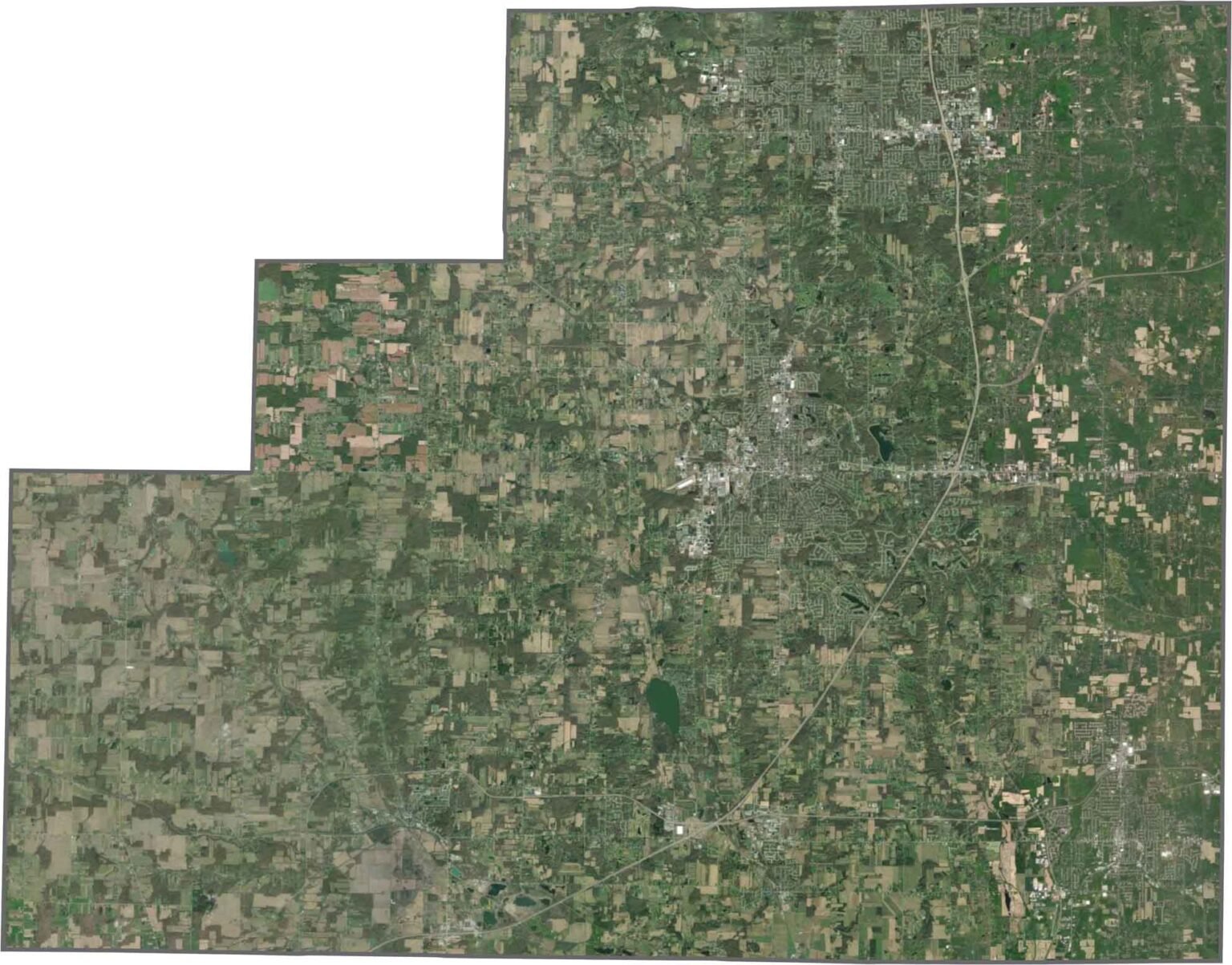 Medina County Map, Ohio - US County Maps