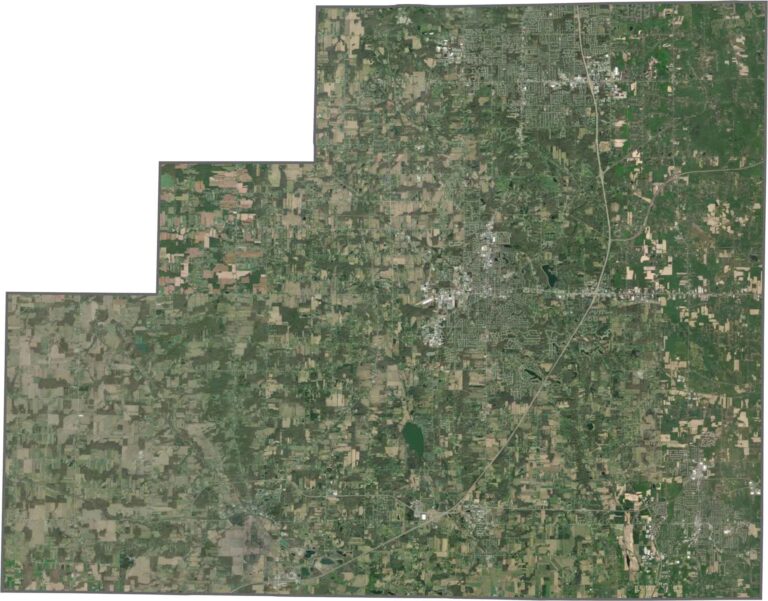 Medina County Map, Ohio - US County Maps