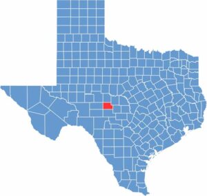 Menard County Map, Texas - US County Maps