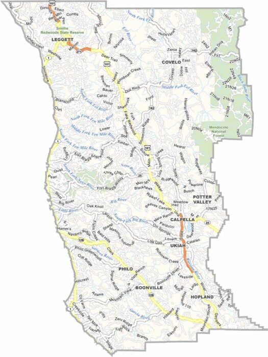 California County Map - US County Maps