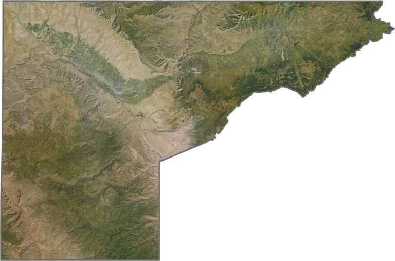 Mesa County Map, Colorado - US County Maps