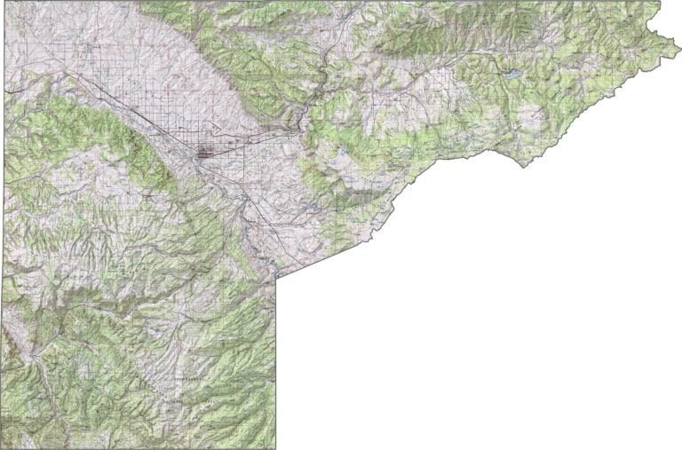 Mesa County Map, Colorado - US County Maps