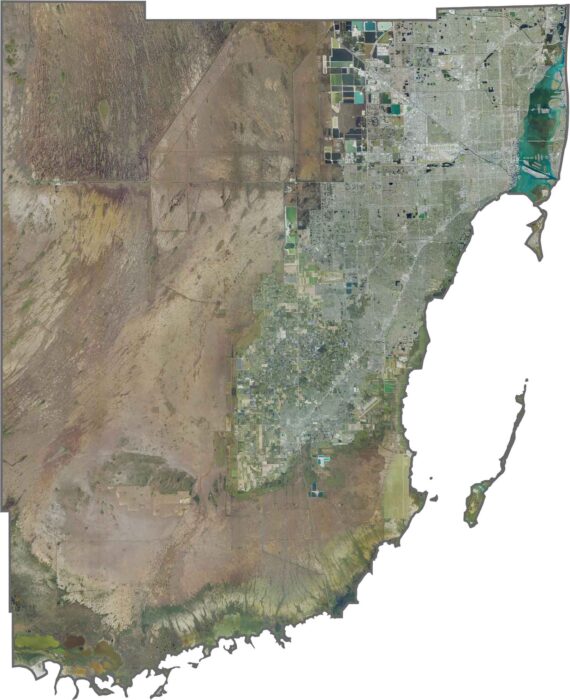 Miami-Dade County Map, Florida - US County Maps