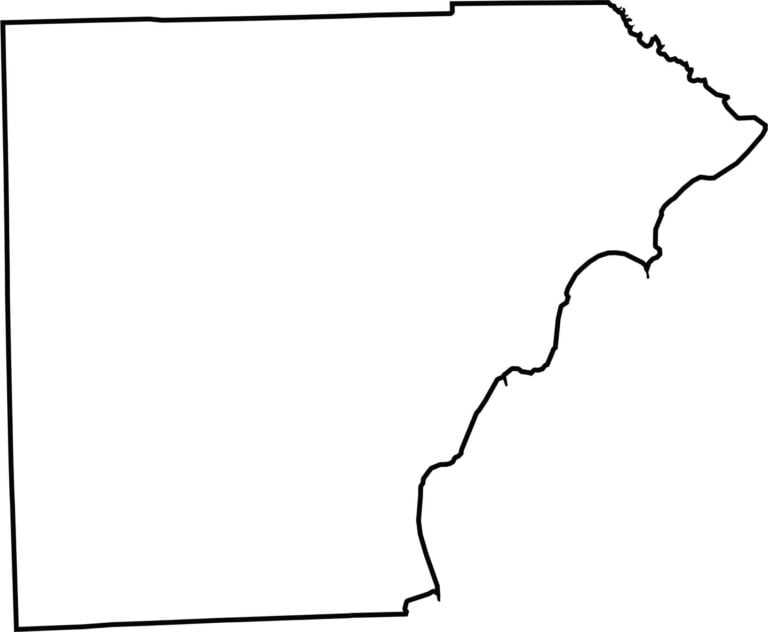 Monroe County Map, Michigan - US County Maps