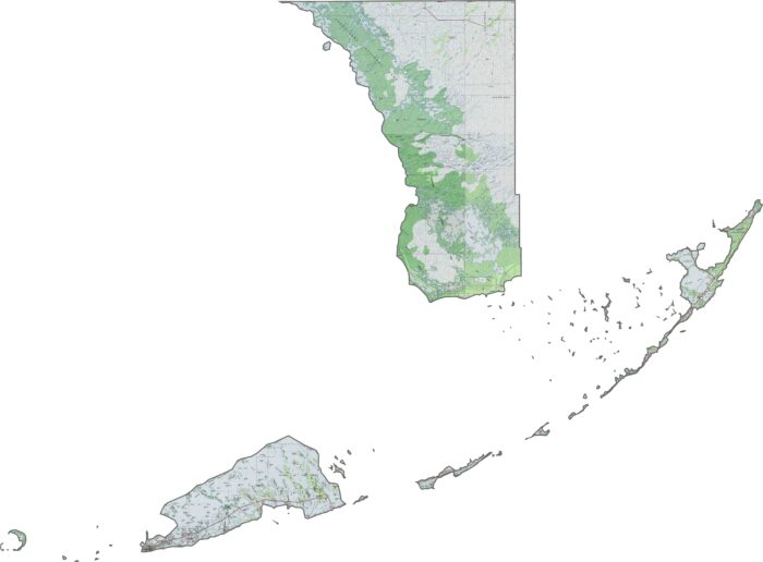 Monroe County Map, Florida - US County Maps