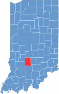 Monroe County Map, Indiana - US County Maps