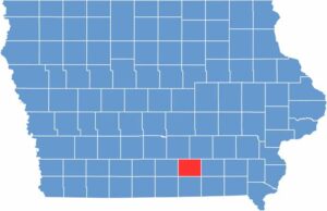 Monroe County Map, Iowa - US County Maps