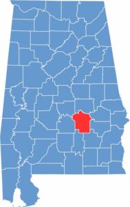 Montgomery County Map, Alabama - US County Maps