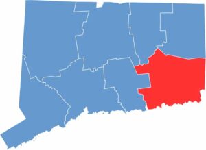 New London County Map, Connecticut - US County Maps