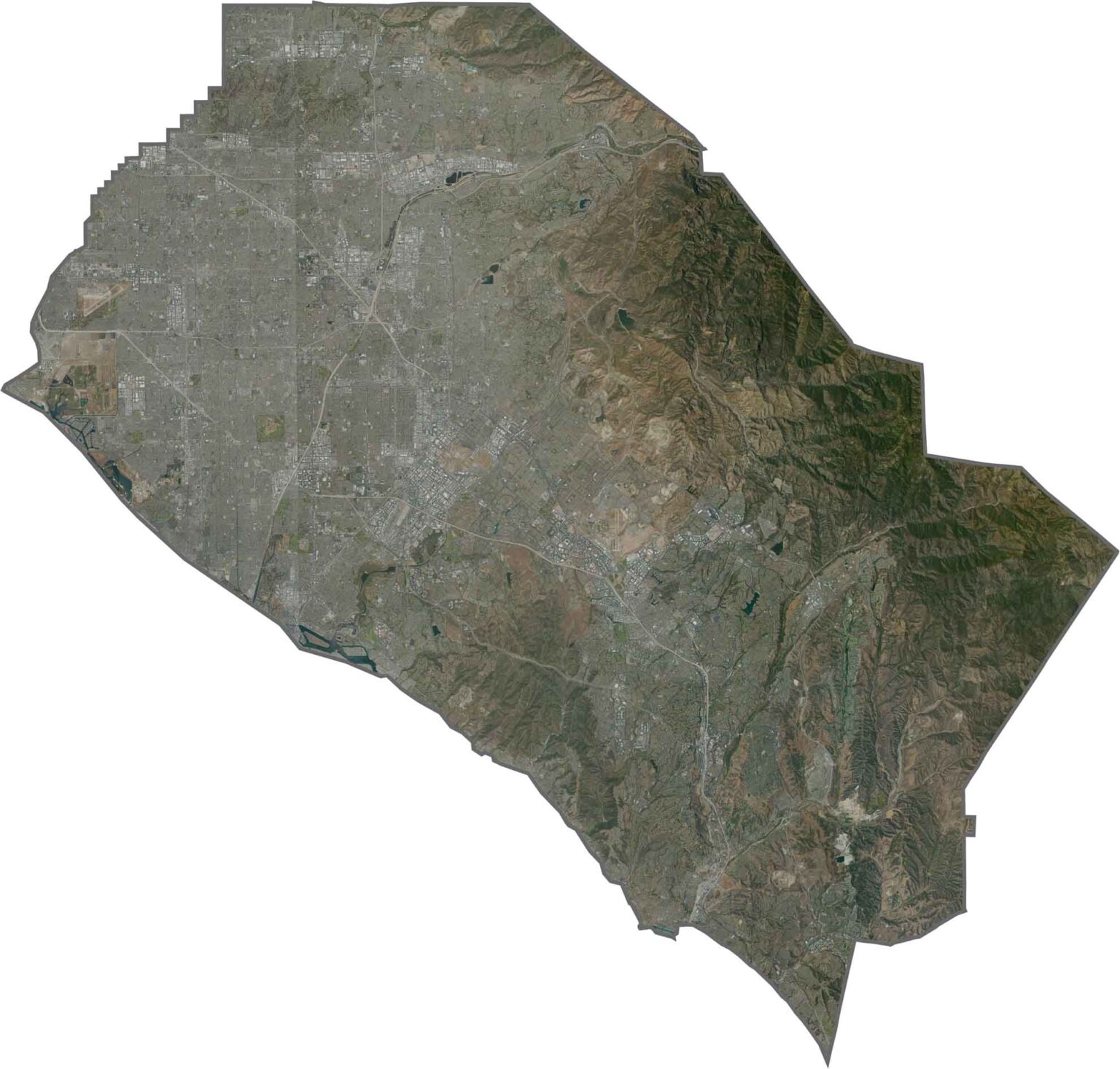 Orange County Map, California - US County Maps