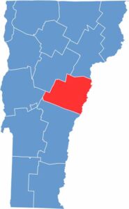 Orange County Map, Vermont - US County Maps