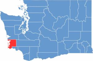 Pacific County Map, Washington - US County Maps