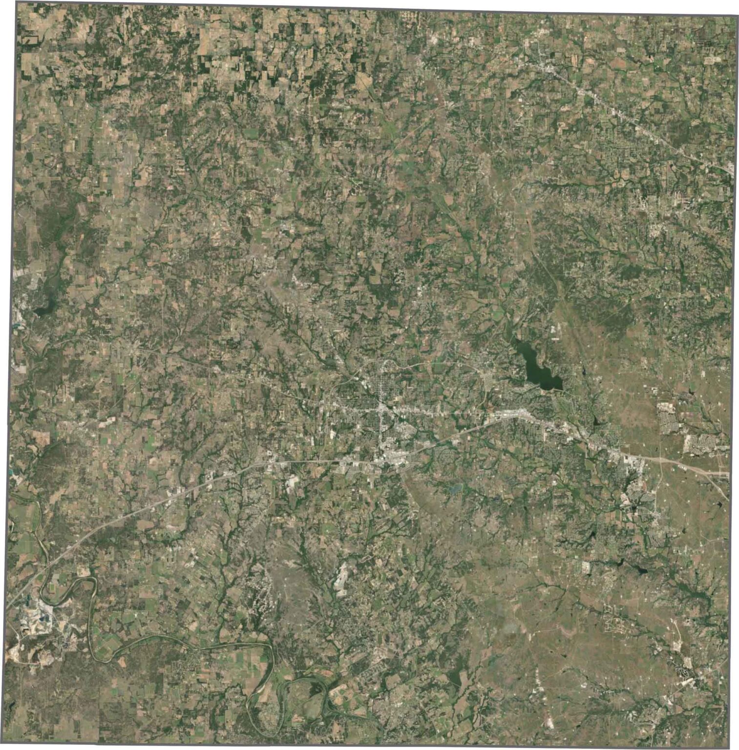 Parker County Map, Texas - US County Maps