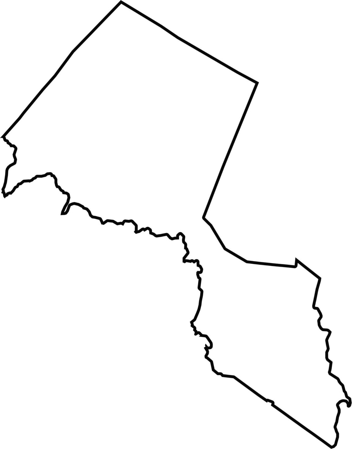 Passaic County Map New Jersey Us County Maps 1368