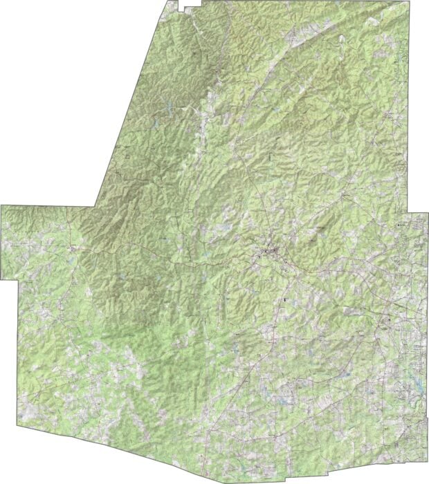 Paulding County Map, Georgia - US County Maps