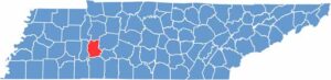 Perry County Map, Tennessee - US County Maps