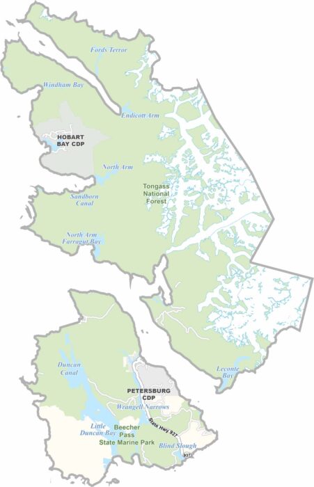 Alaska Borough Map - US County Maps