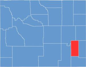 Platte County Map, Wyoming - US County Maps