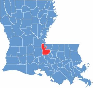 Pointe Coupee Parish Map, Louisiana - US County Maps