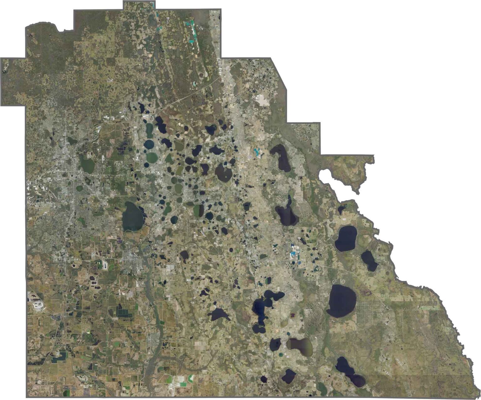 Polk County Map, Florida - US County Maps