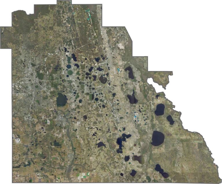 Polk County Map, Florida - US County Maps