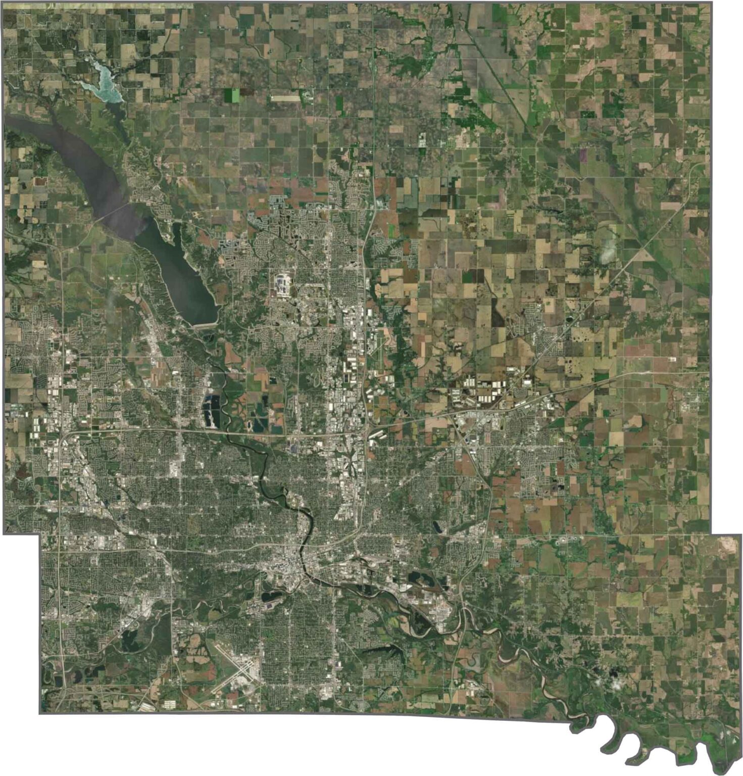 Polk County Map, Iowa - US County Maps