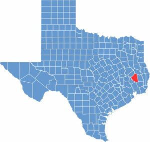 Polk County Map, Texas - US County Maps