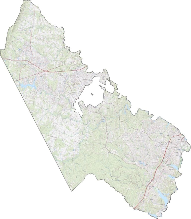 Prince William County Map, Virginia - US County Maps