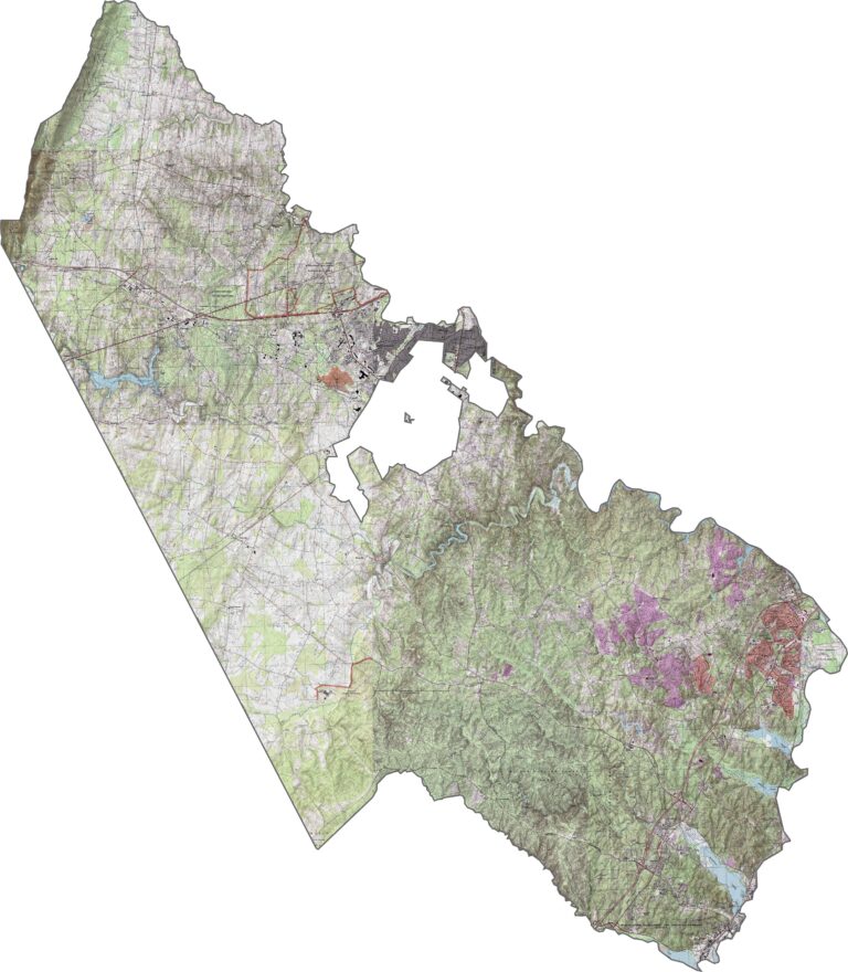 Prince William County Map, Virginia - US County Maps