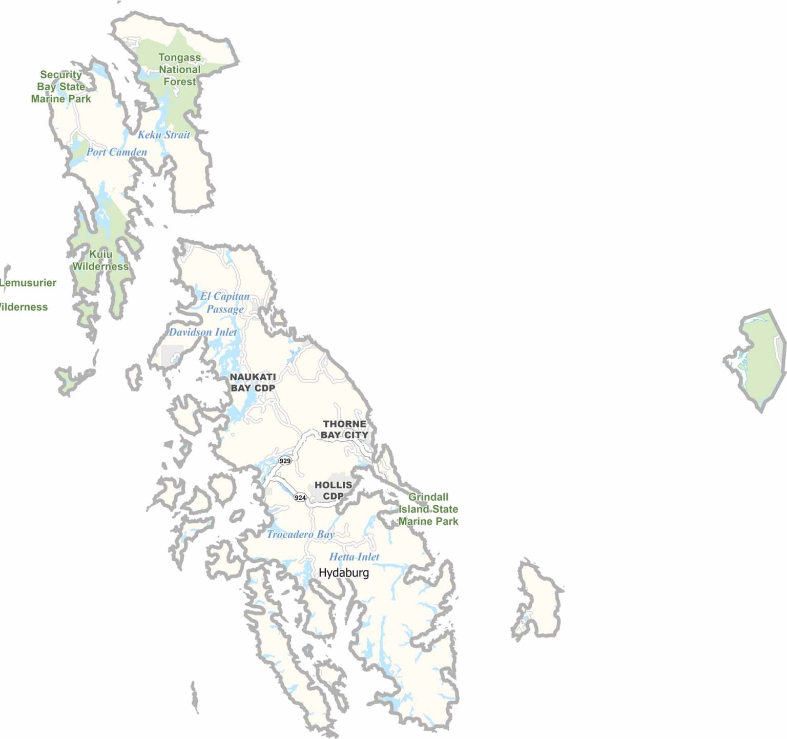 Alaska Borough Map - US County Maps
