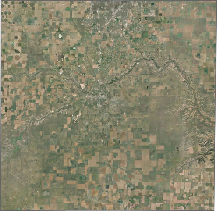 Randall County Map, Texas - US County Maps