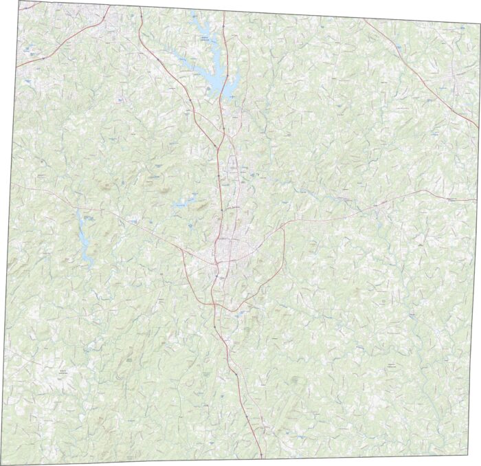 Randolph County Map, North Carolina - US County Maps