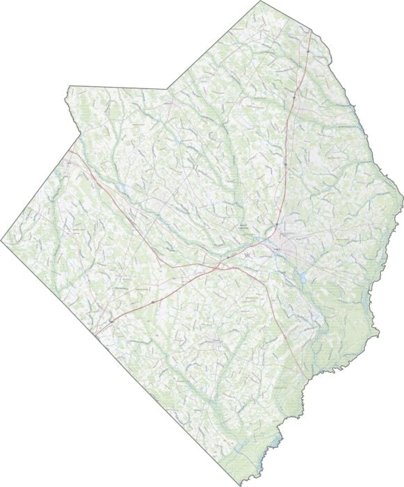 Robeson County Map, North Carolina - US County Maps
