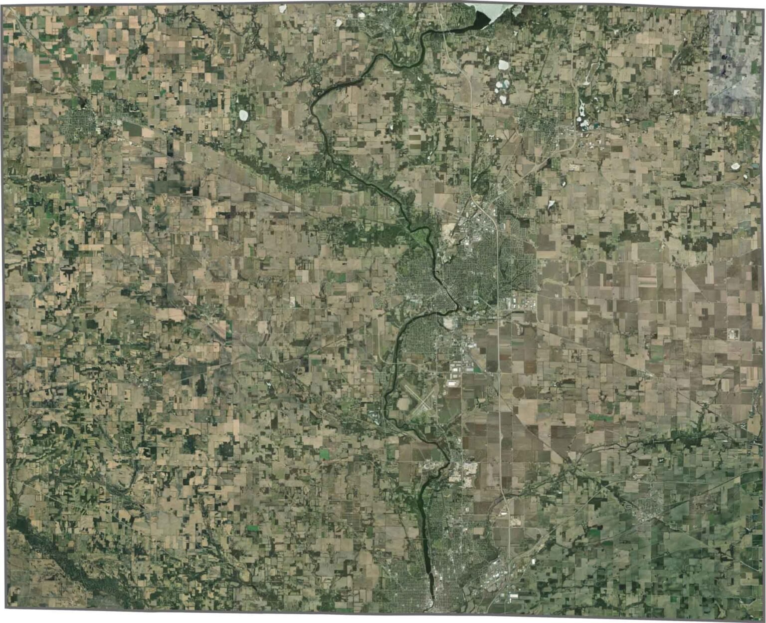 Rock County Map, Wisconsin - US County Maps