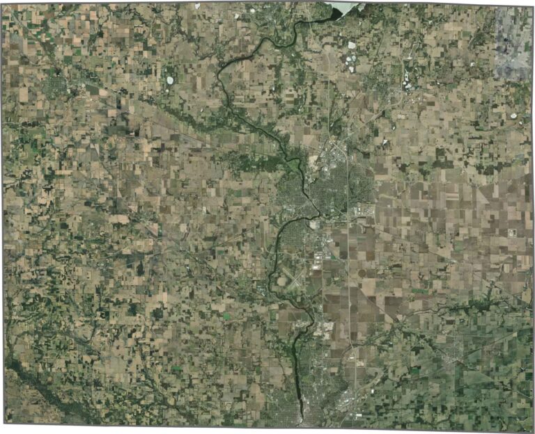 Rock County Map, Wisconsin - US County Maps