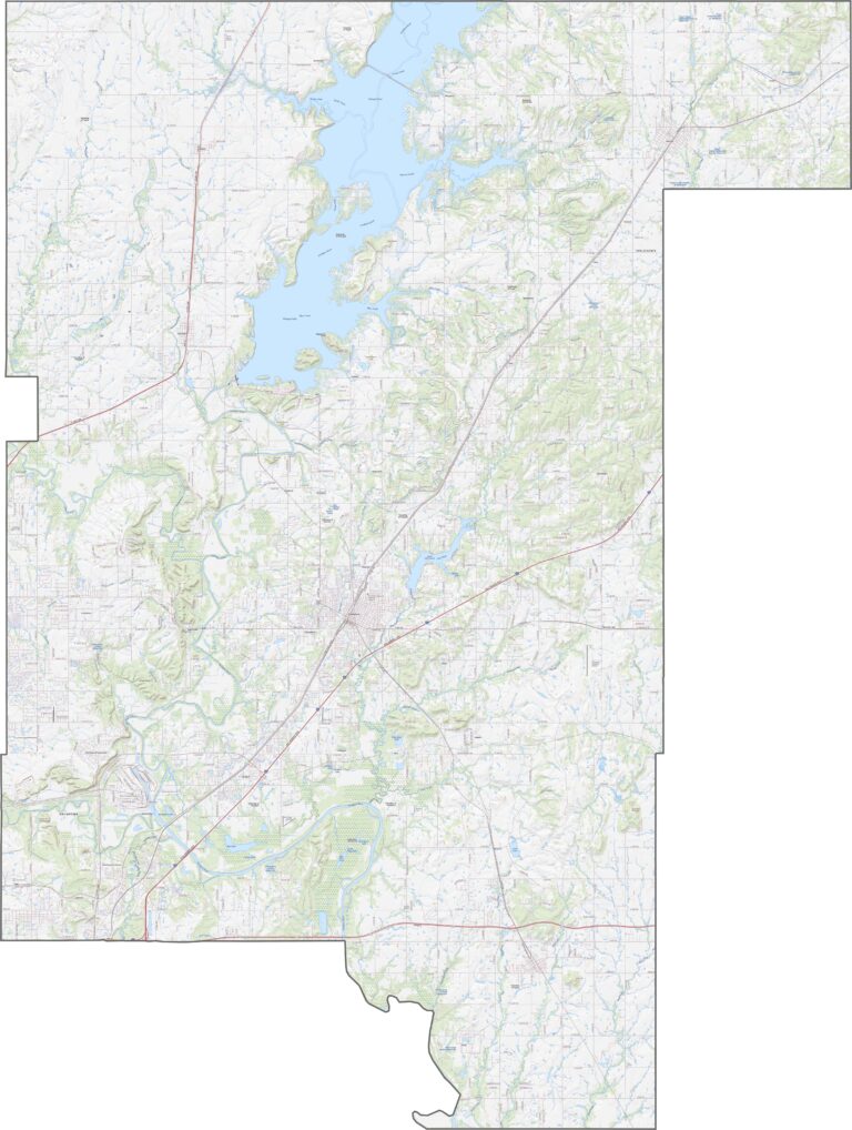Rogers County Map, Oklahoma - US County Maps