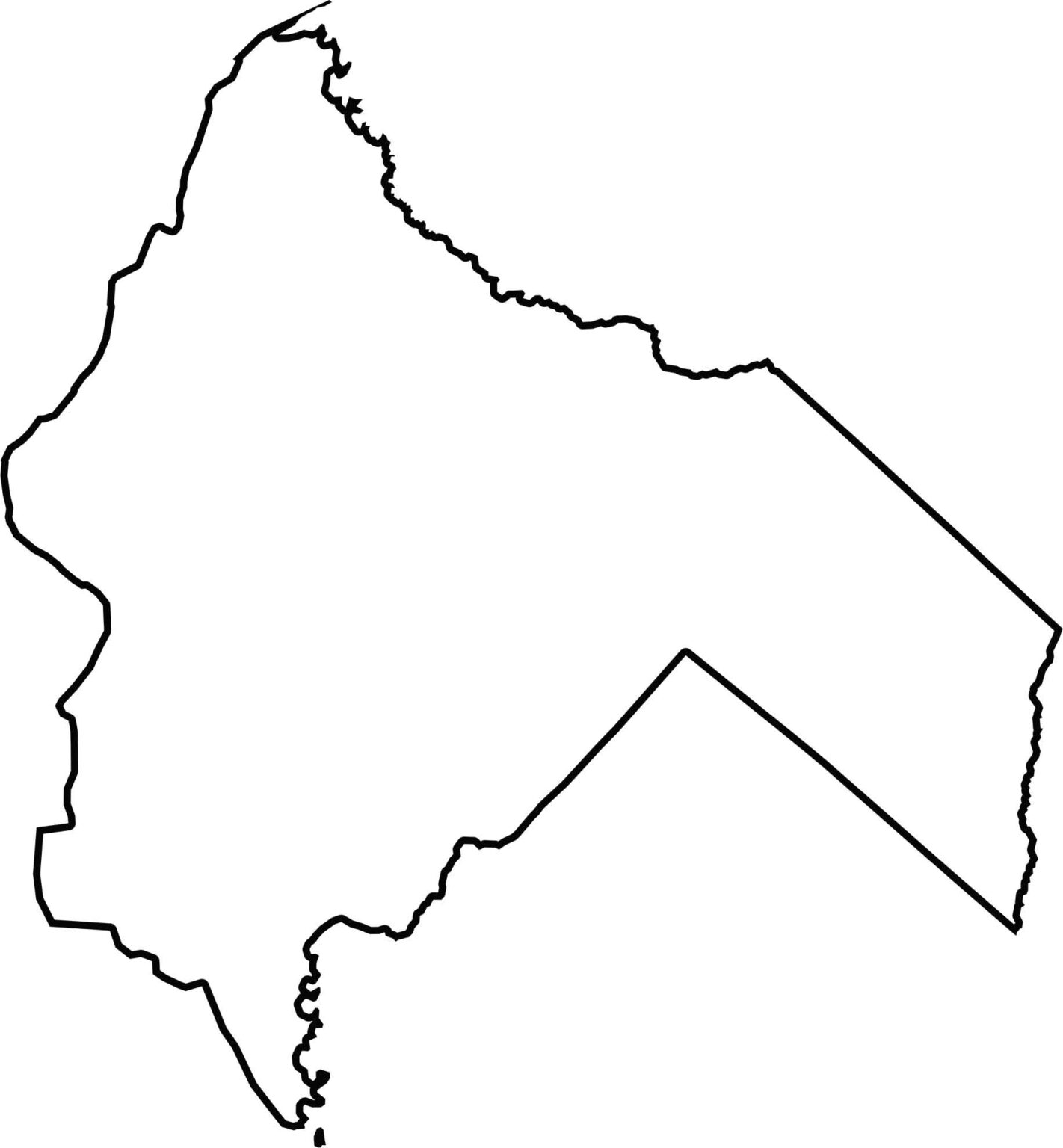 Salem County Map, New Jersey - US County Maps
