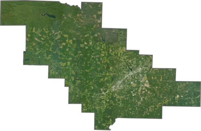 Saline County Map, Arkansas - US County Maps
