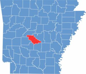 Saline County Map, Arkansas - US County Maps