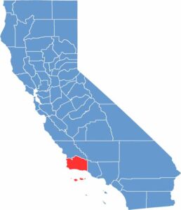 Santa Barbara County Map, California - US County Maps