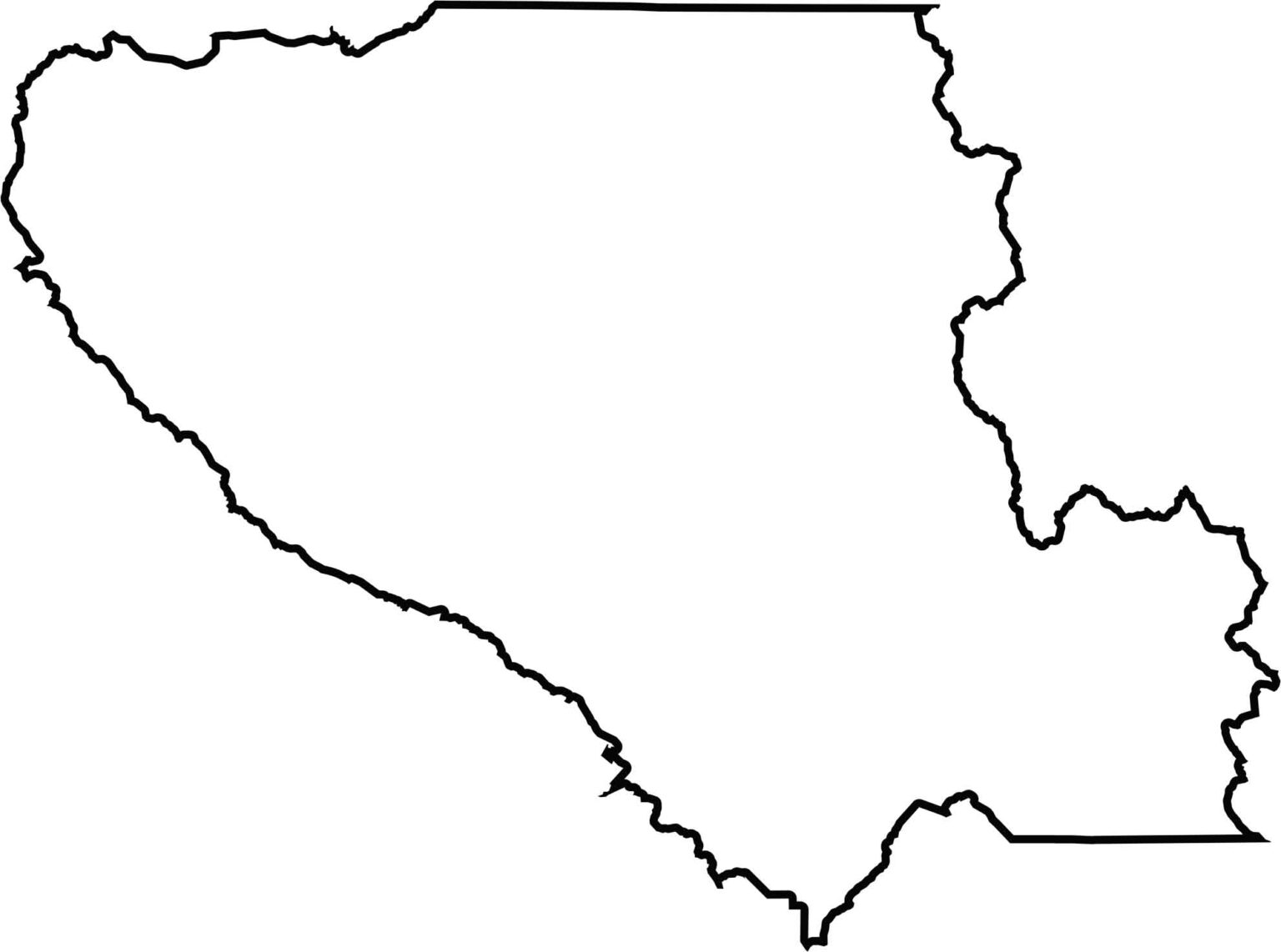 Santa Clara County Map, California - US County Maps