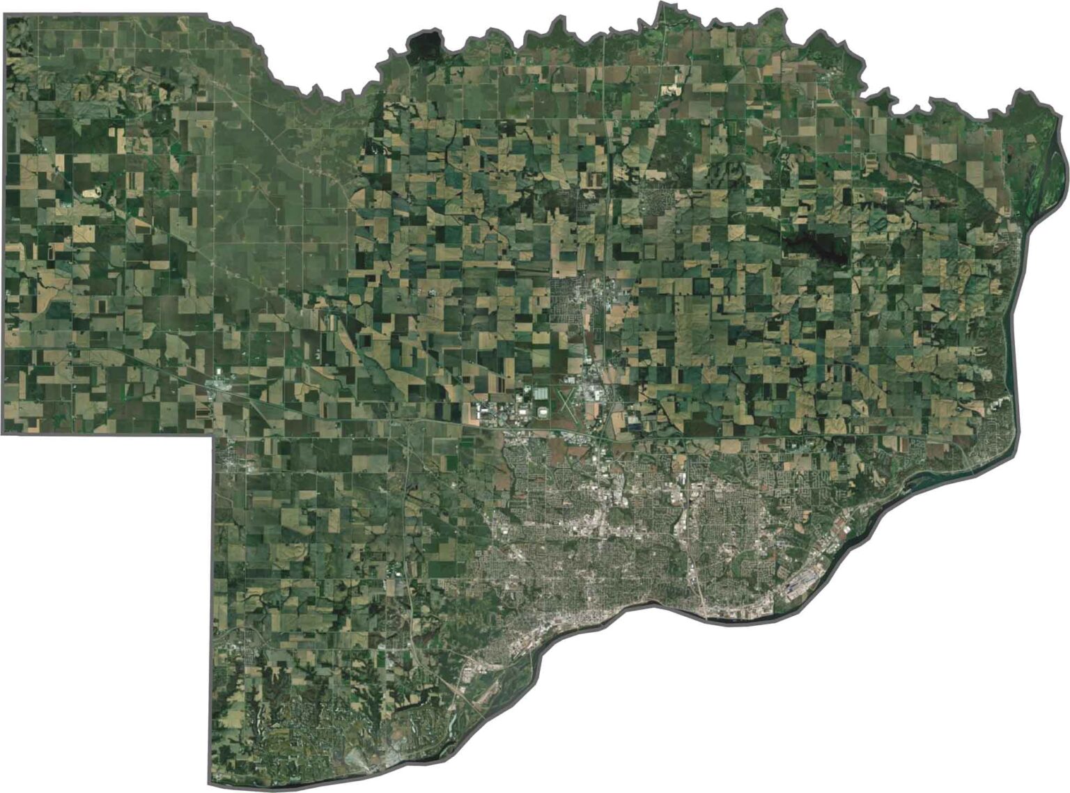 Scott County Map, Iowa - US County Maps