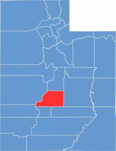 Sevier County Map, Utah - US County Maps