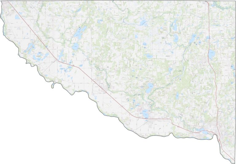 Sherburne County Map, Minnesota - US County Maps