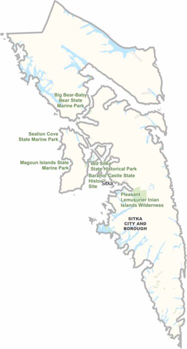 Alaska Borough Map - US County Maps