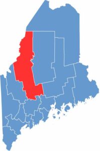 Somerset County Map, Maine - US County Maps