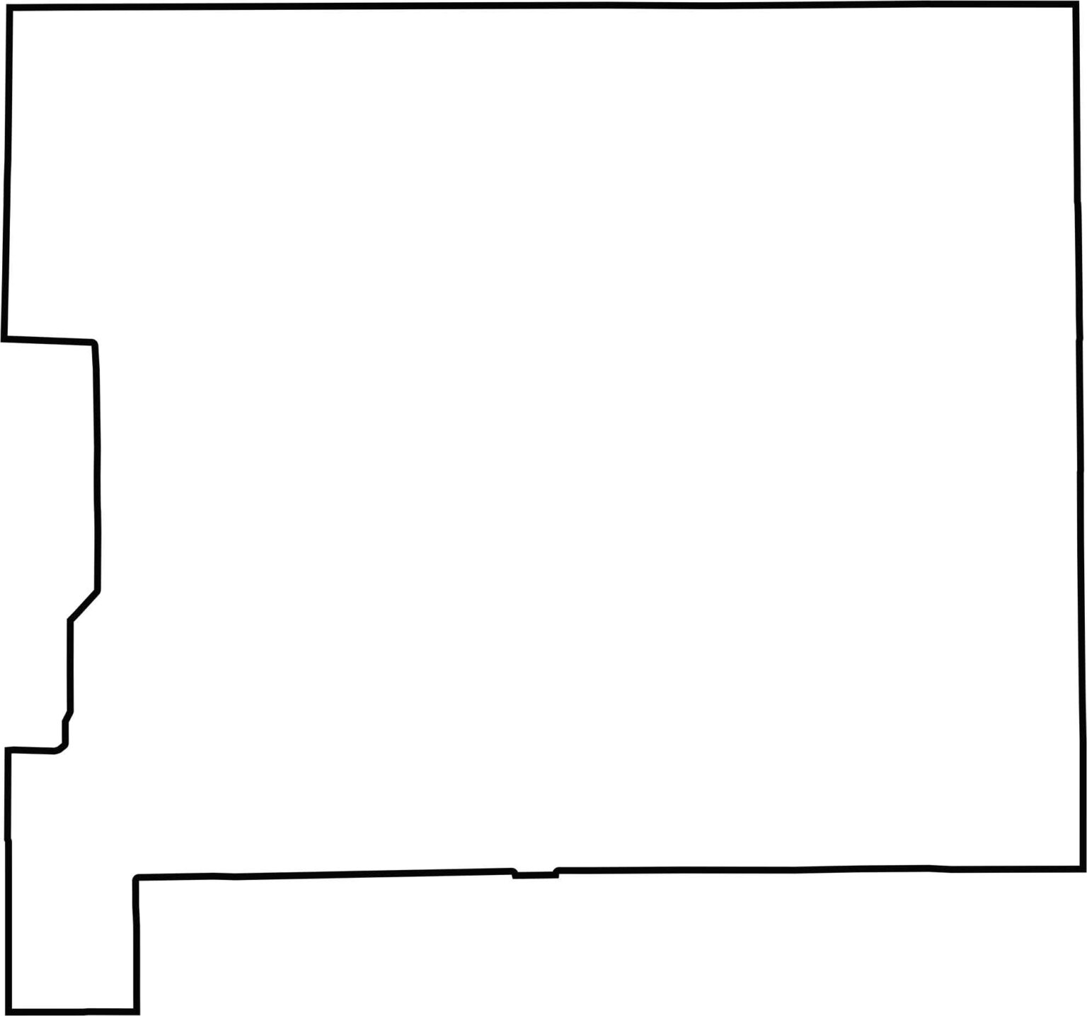 St. Joseph County Map, Indiana - US County Maps