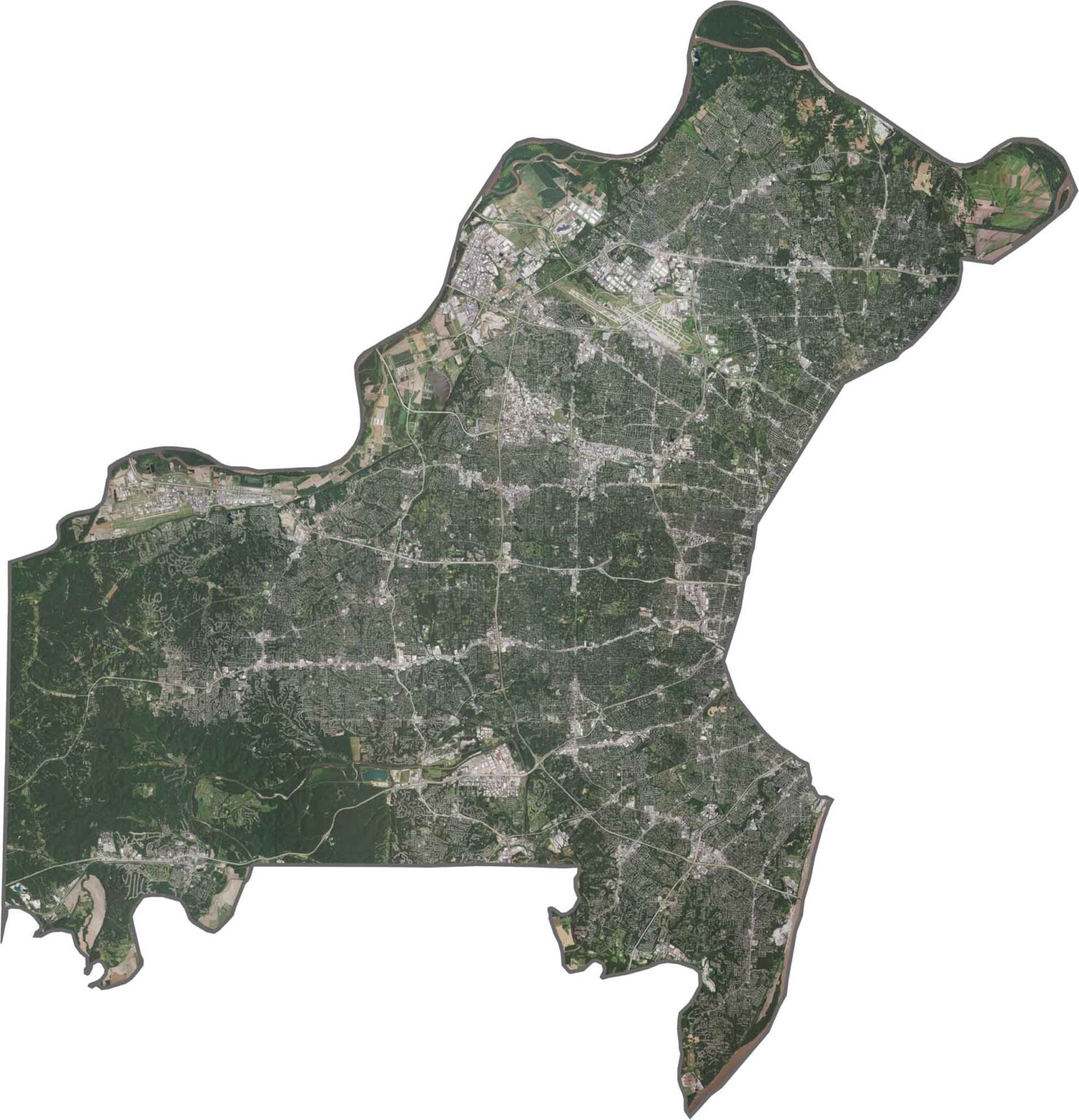 St. Louis County Map, Missouri - US County Maps